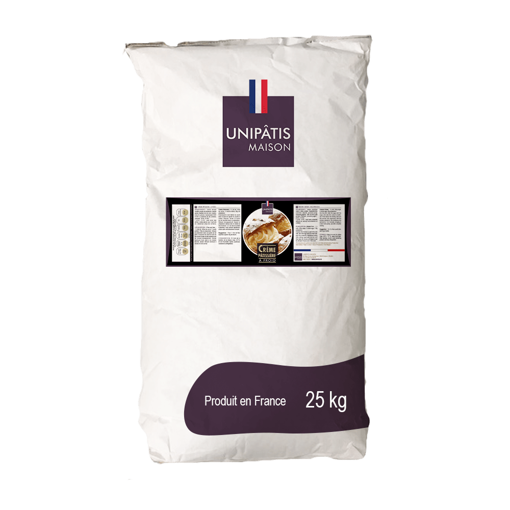Instant cold pastry cream - Unipatis